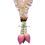 Buy Sugandharaj And Lotus Flower Indian Wedding Garland Online (1 Pair ...